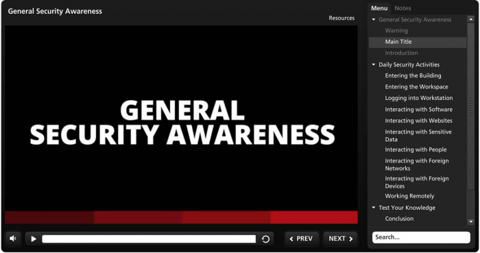Security Awareness Course Kmi Learning
