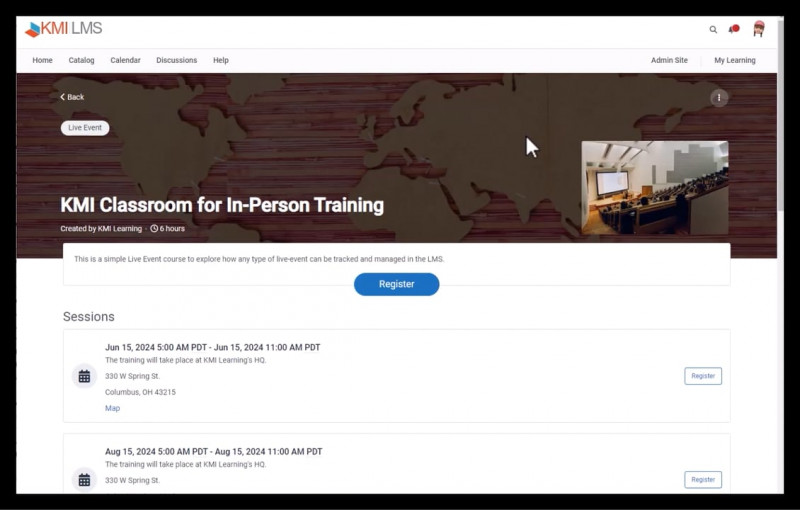 KMI Learning | LMS Features